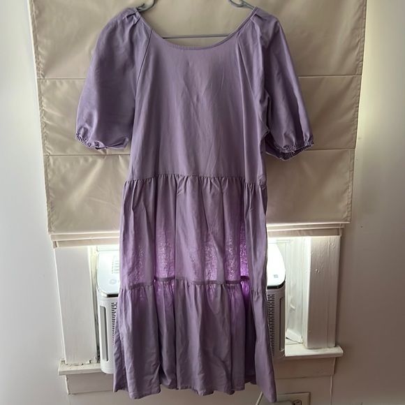 Princess Highway | Dresses | Princess Highway Purple Babydoll Tiered ...